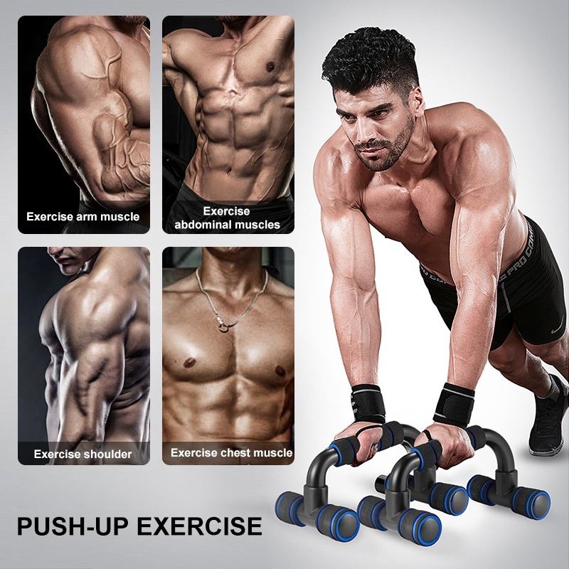 Push Up Bars for Bodybuilding and Chest Muscles Training at Home ...